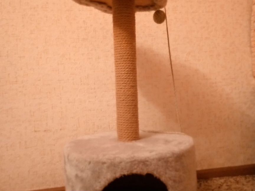 Когтеточка домик для кошки