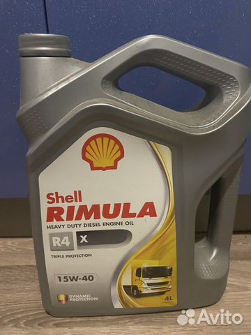 Масло моторное shell rimula r4 15w40 купить в Тюмени | Авито