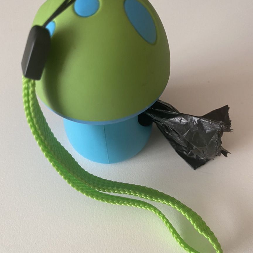 Поводок для двух собак (сворка), диспенсер