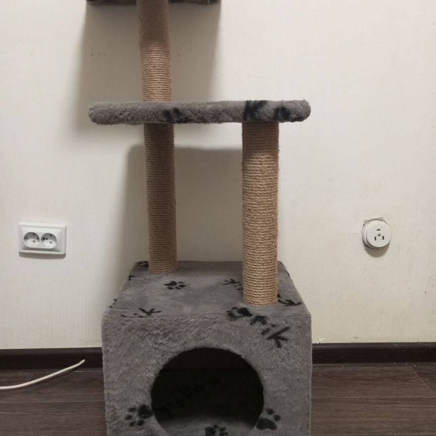 Когтеточка домик для кошки