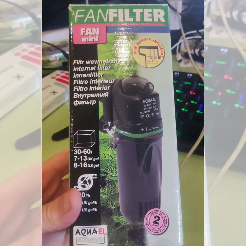 Фильтр для аквариума aquael fan