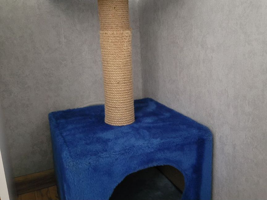 Домик для кошки с когтеточкой бу
