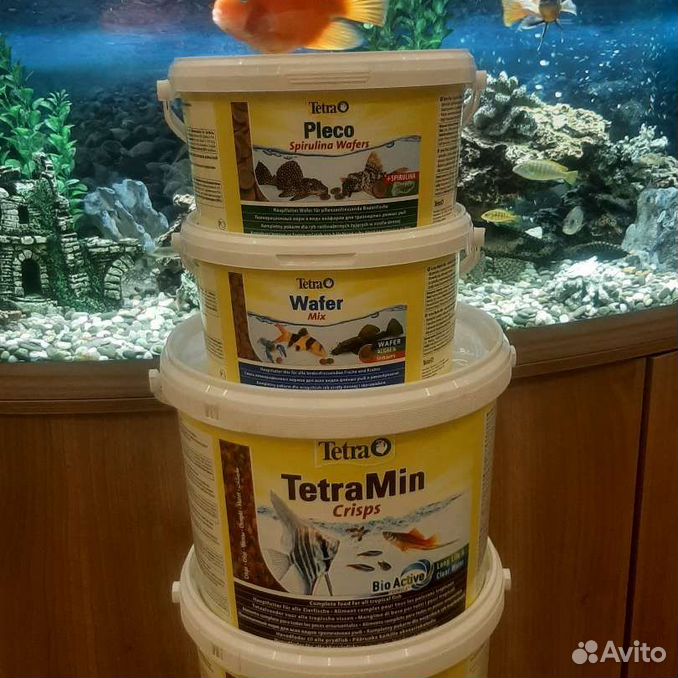 Корм для рыб tetra cichlid sticks