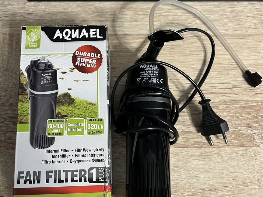 Aquael fan 1 plus фильтр для аквариума