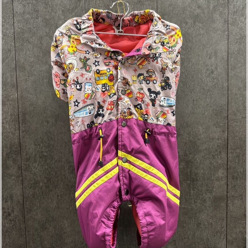 Яркий комбинезон для собаки мелкой породы