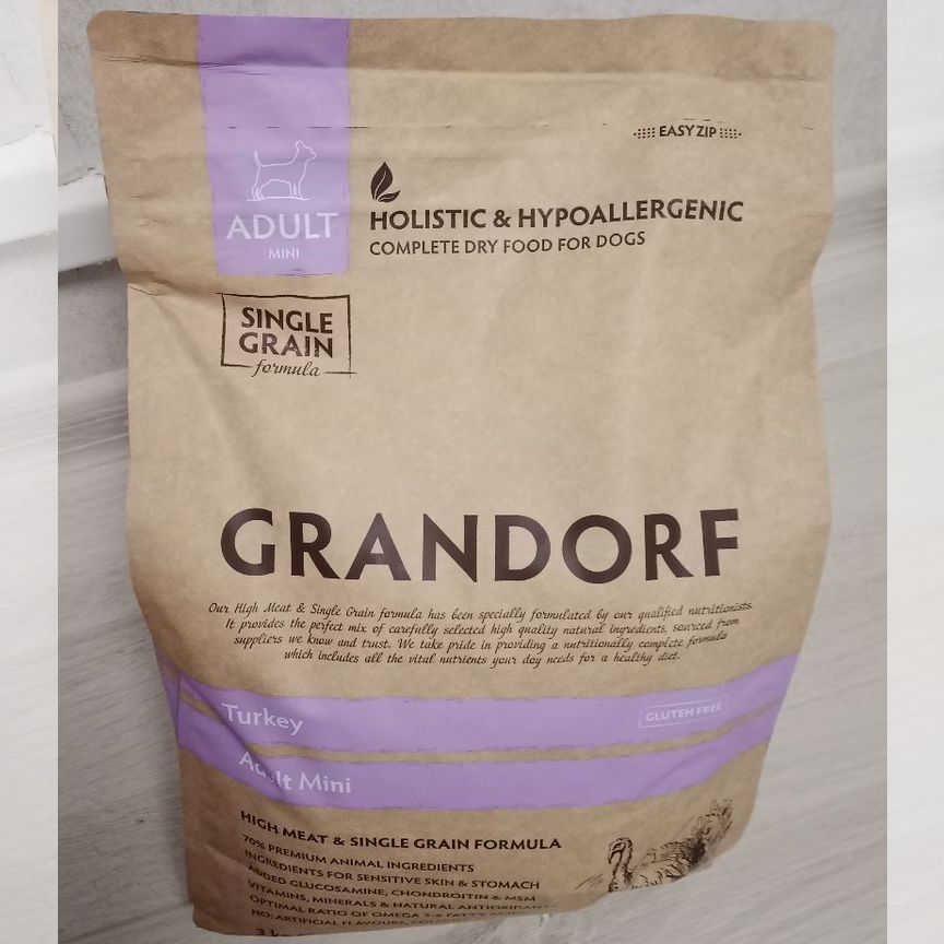 Grandorf корм для собак 3 кг