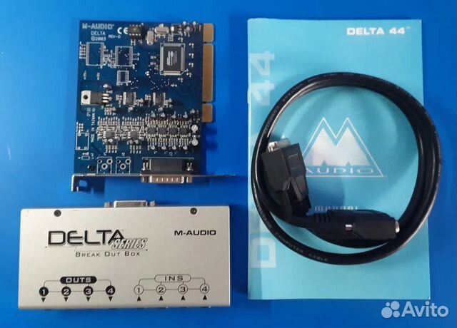 Профессиональная звуковая карта M-Audio Delta 44 купить в Нижнем ...