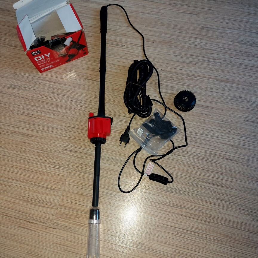 Сифон для чистки аквариума и грунта