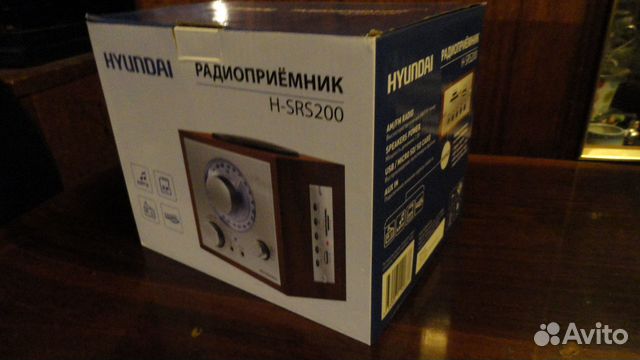 Радиоприемник Hyundai H-SRS200 купить в Москве | Электроника | Авито