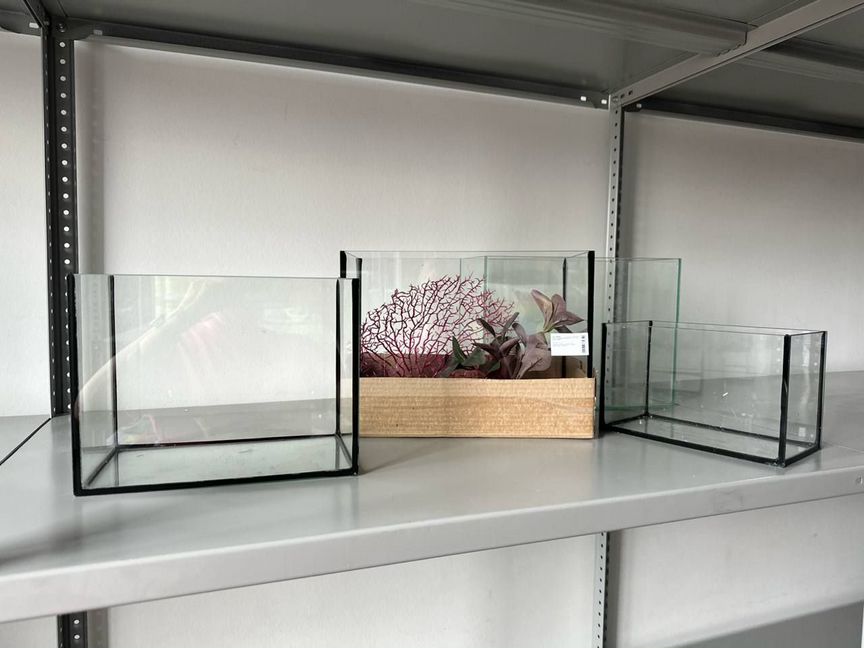 Комплект аквариумов Прямоугольный 5, 10, 15л. без