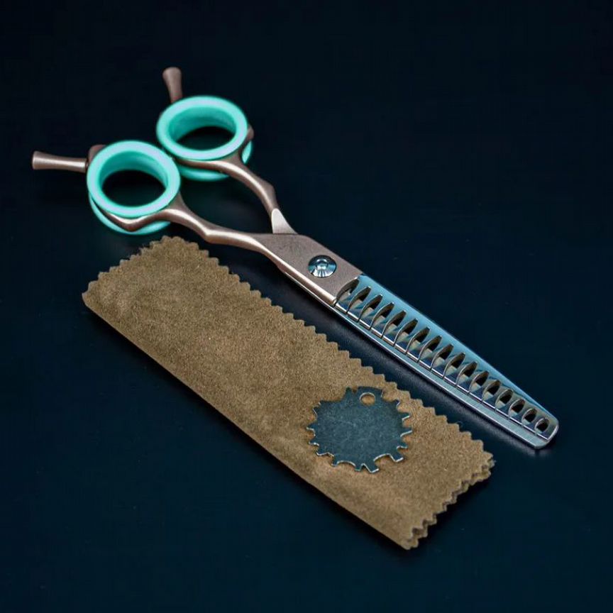 Ножницы для груминга Fenice шанкерные