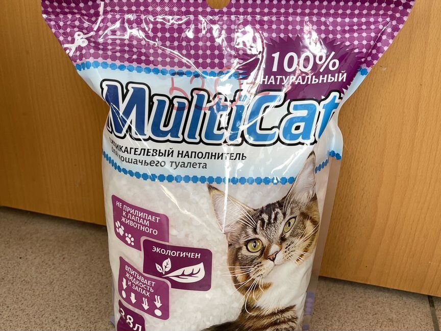 Наполнитель силикагель Multicat 3,8л