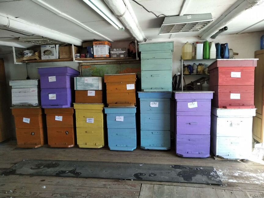 Улья для пчел Дадановские двухкорпусные