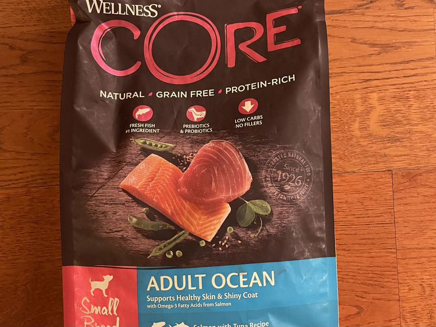 Корм для собак wellness core