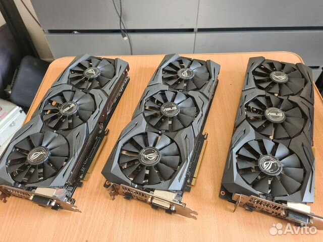 Видеокарта rx 480 8gb Asus Rog Strix купить в Москве | Электроника | Авито
