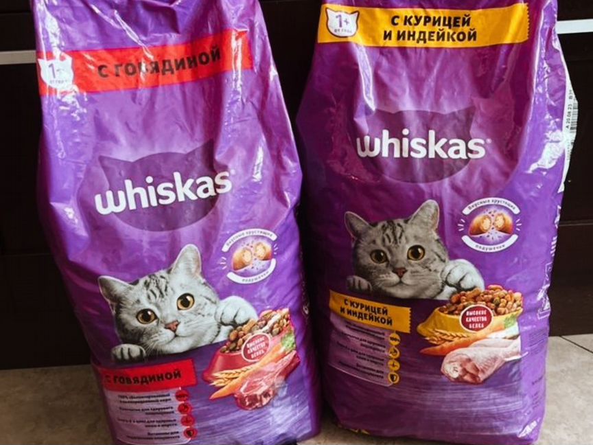 Сухой корм для кошек whiskas 5 кг