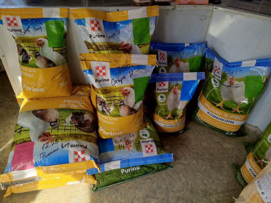Комбикорм для бройлеров пурина
