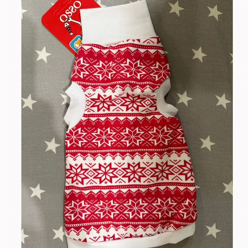 Водолазка Osso «Сканди узор» для кошек, размер М)