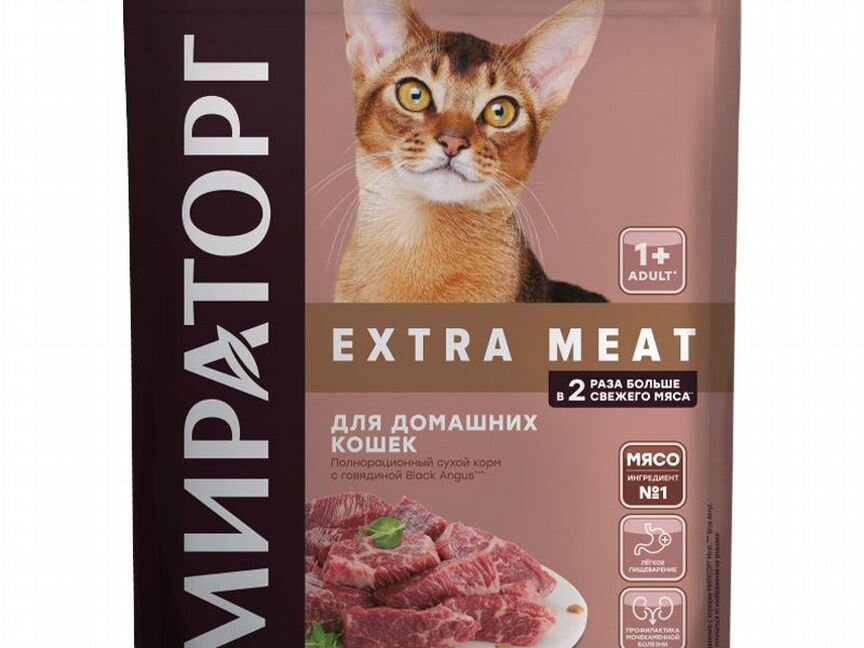 Мираторг полнорационный сухой корм "Black Angus" д