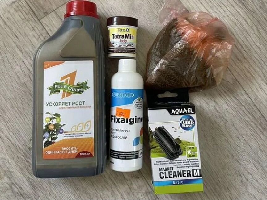 Аквариумные удобрения и корм