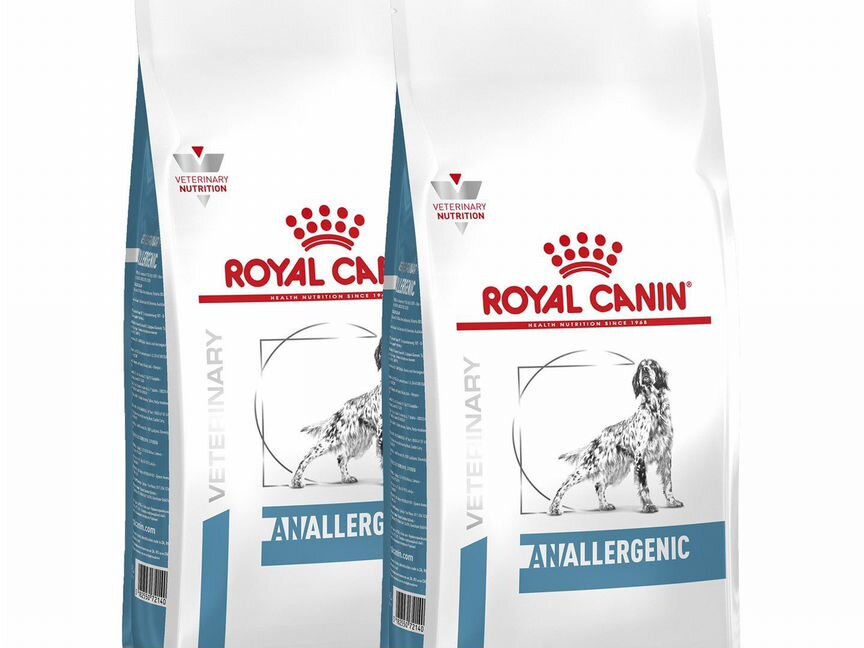 Royal Canin Anallergenic для собак 3кг и 8кг