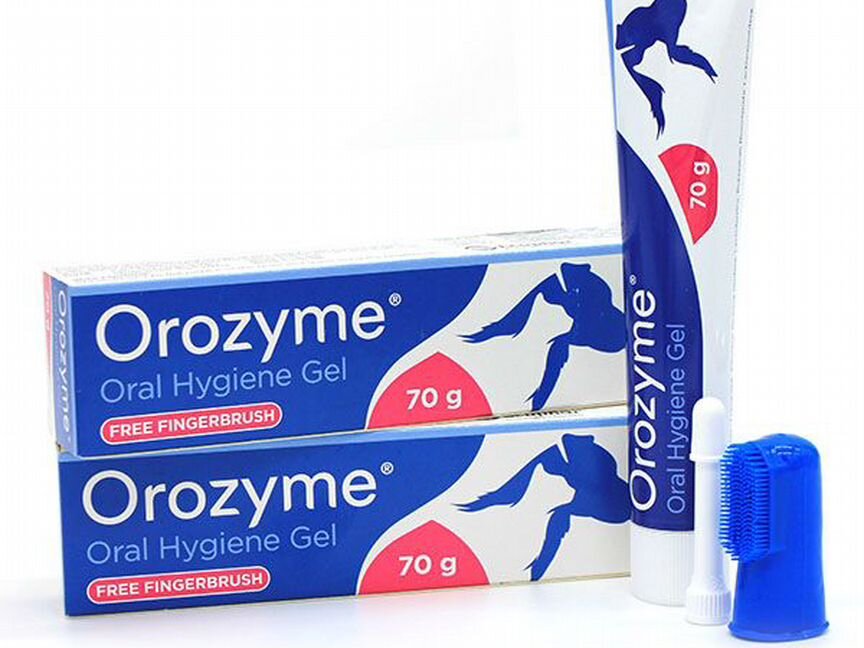 Гель для зубов и пасти Orozyme + щетка