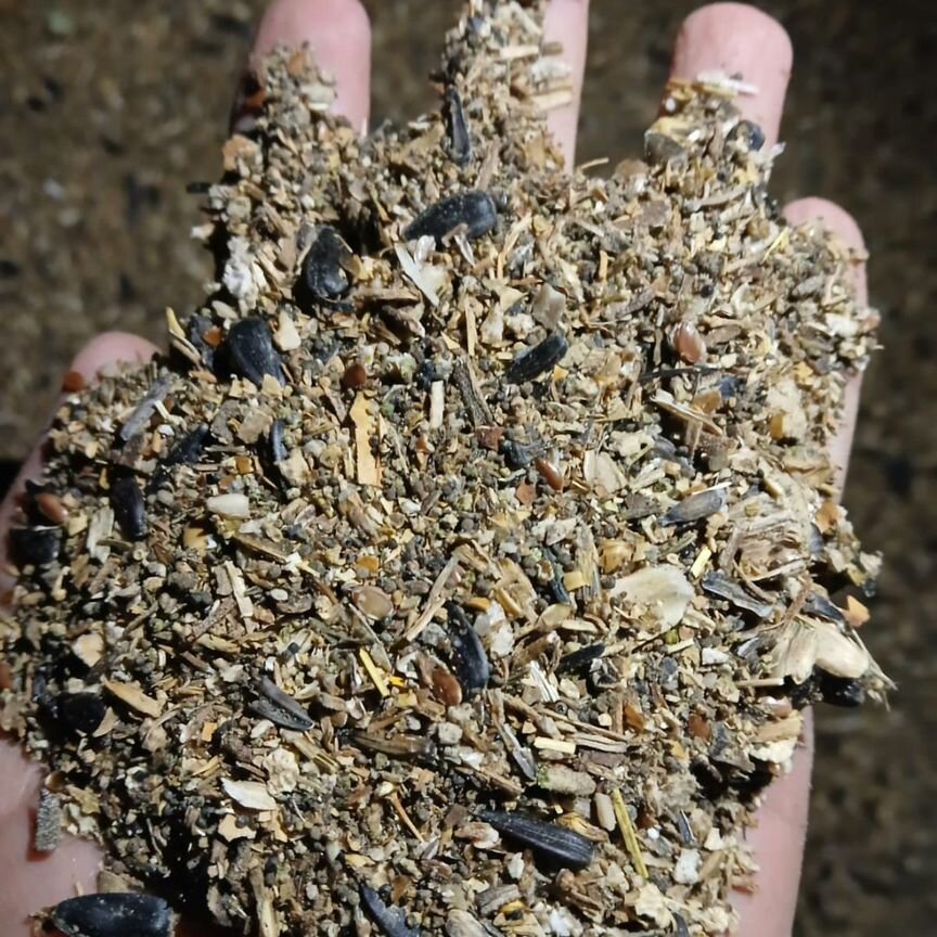 Отходы подсолнечника