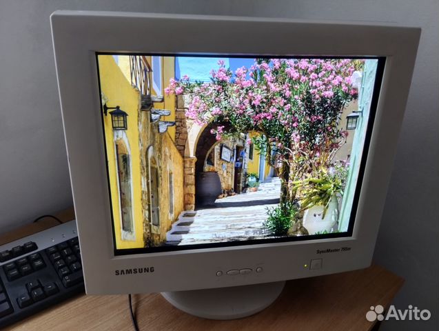 ЭЛТ Монитор плоский Samsung 17 дюймов купить в Краснодаре по низкой ...