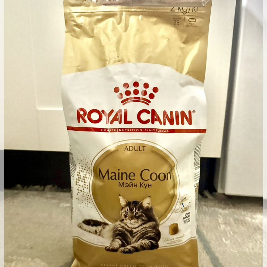 Корм для кошек royal canin maine coon
