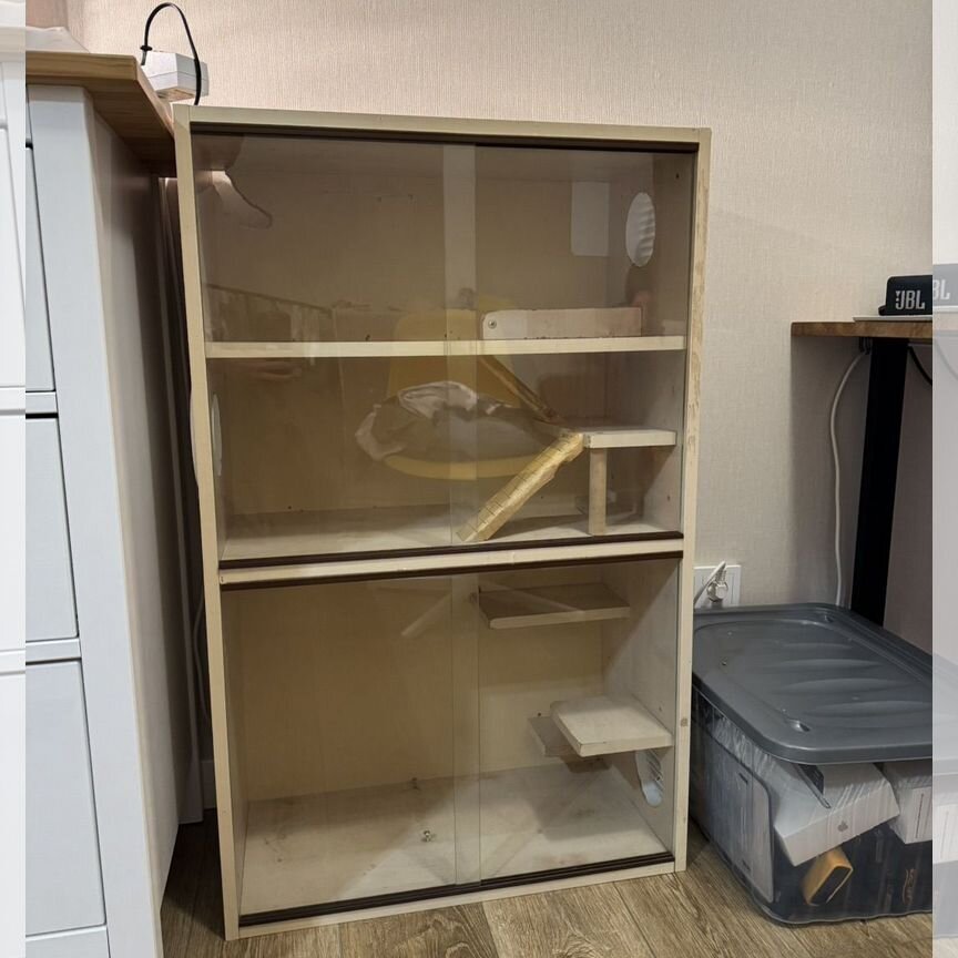 Клетка для шиншиллы бу