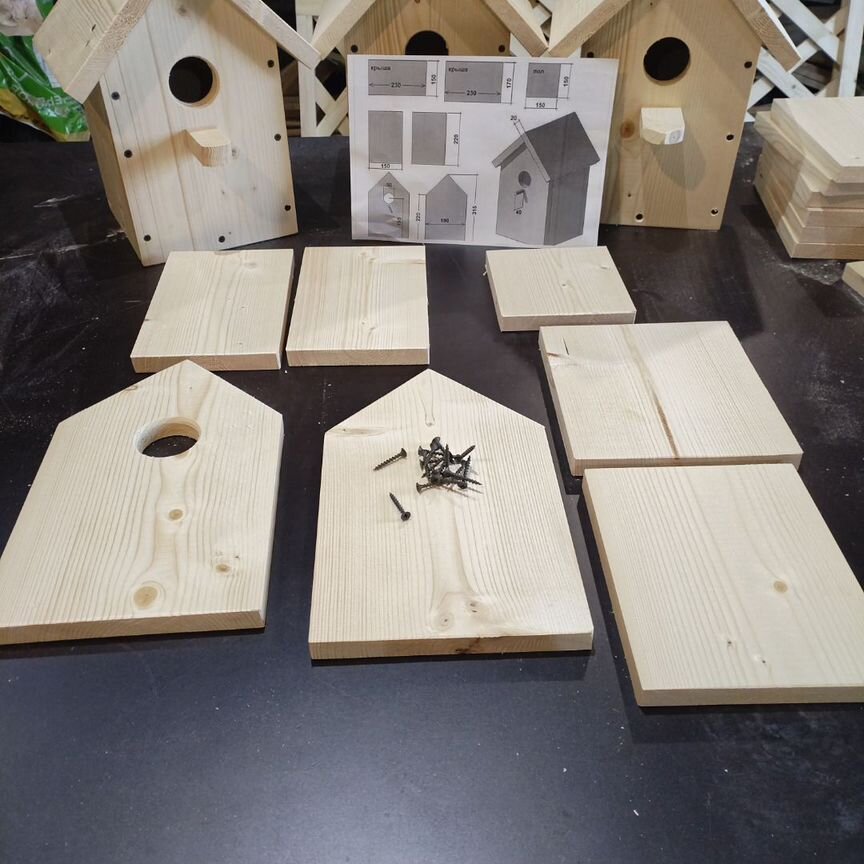 Скворечник. Конструктор сделай сам