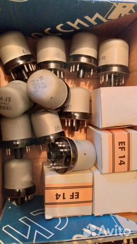 Радиолампы 12AX7. 2A3. EF14 EL11. AL4 6SN7 6Н8С купить в Брянске ...