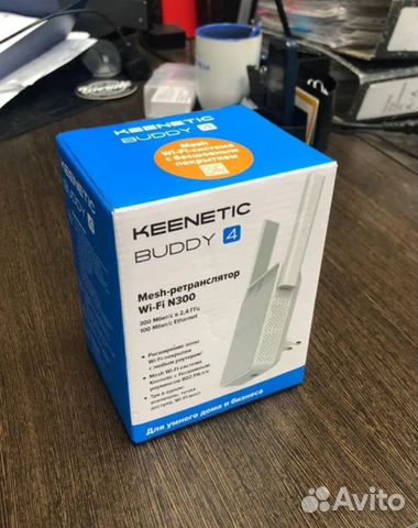 Ретранслятор Wi-Fi сигнала Keenetic Buddy 4 купить в Москве ...