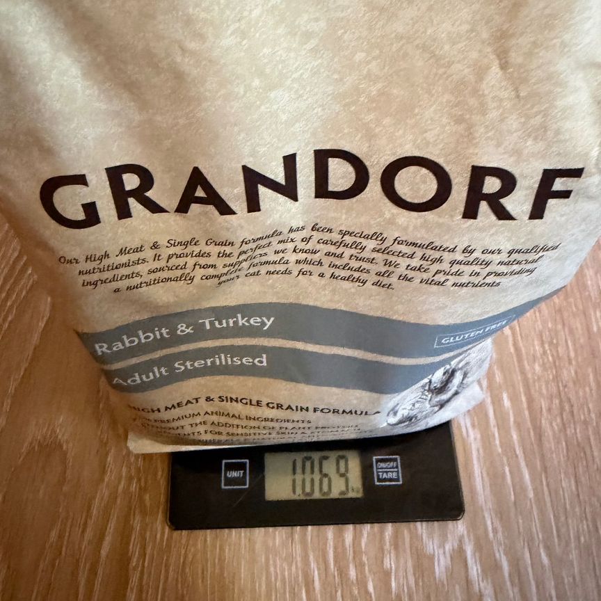 Корм для кошек сухой grandorf