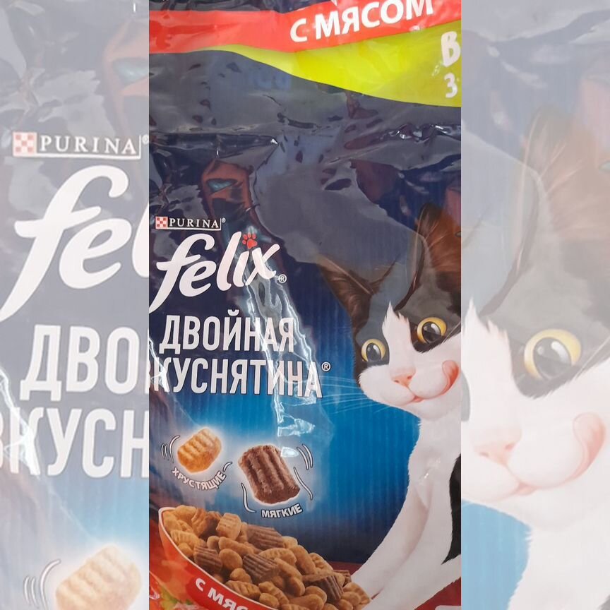 Корм для кошек феликс