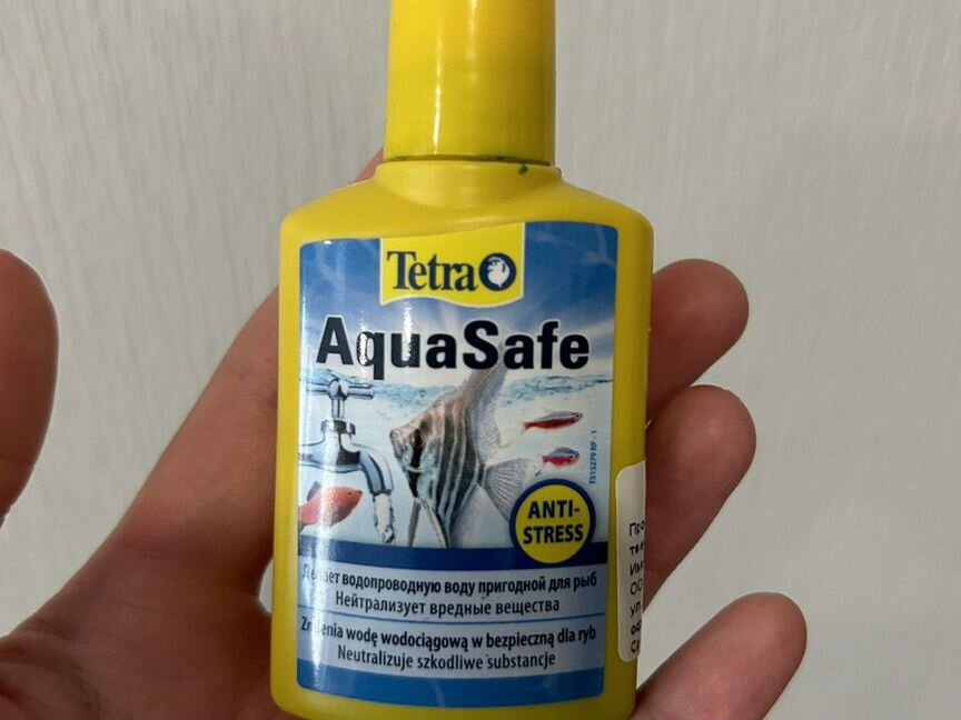 Aqua safe очиститель для воды в аквариуме