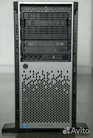 HPE ML350e Gen8 2xE5-2470 купить в Москве | Электроника | Авито