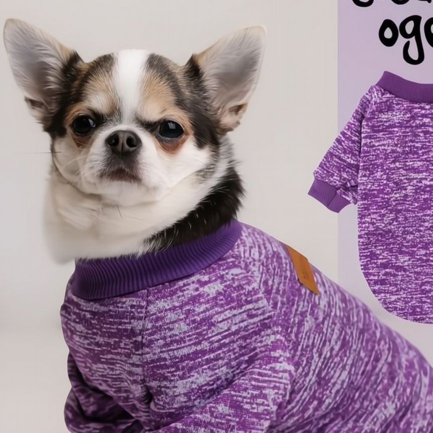 Толстовка для собак мелких пород 35-37см