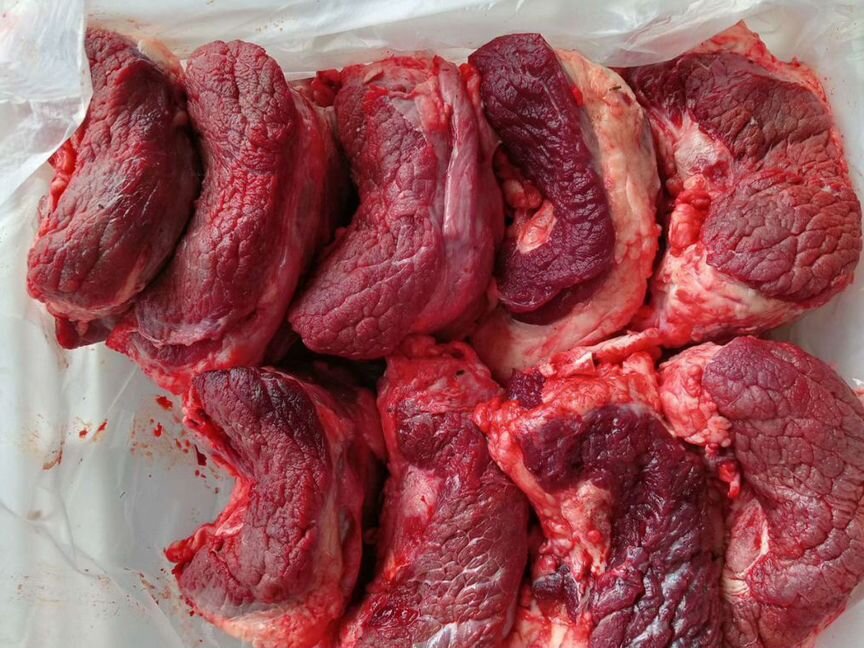 Мясо и субпродукты для собак