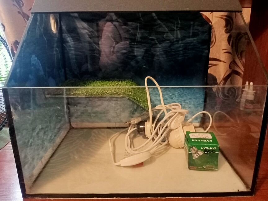 Террариум для красноухой черепахи