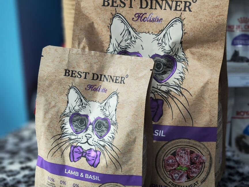 Корм для стерилизованных кошек Best dinner гипо