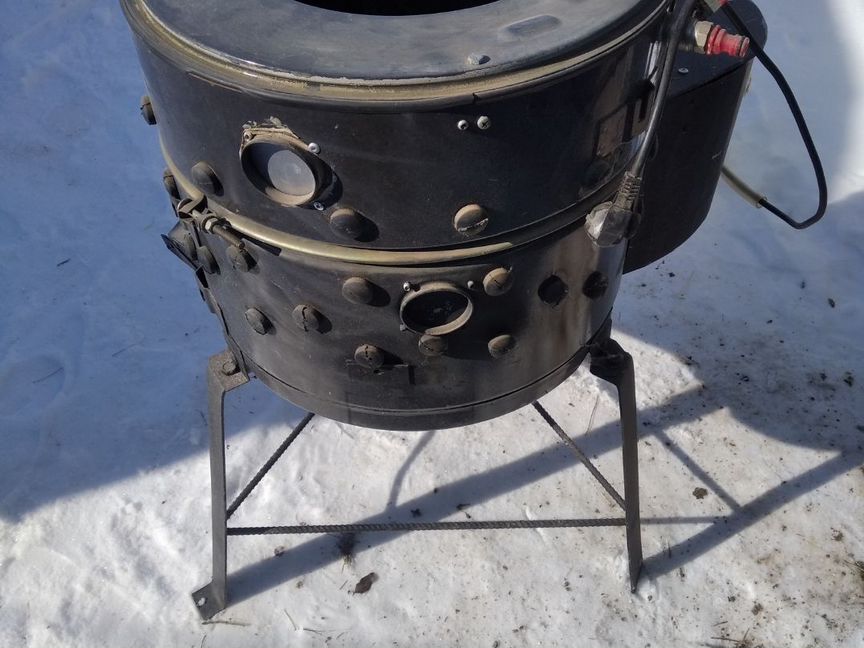 Перосъемная машина для уток, гусей