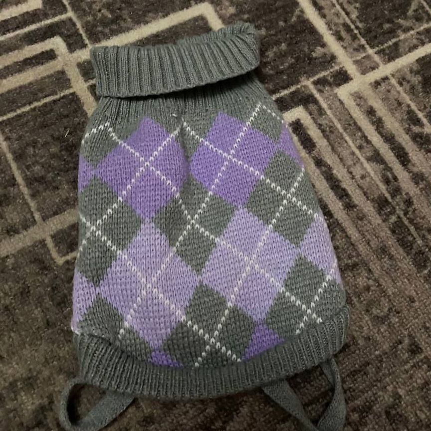 Свитер для маленькой собачки20 см