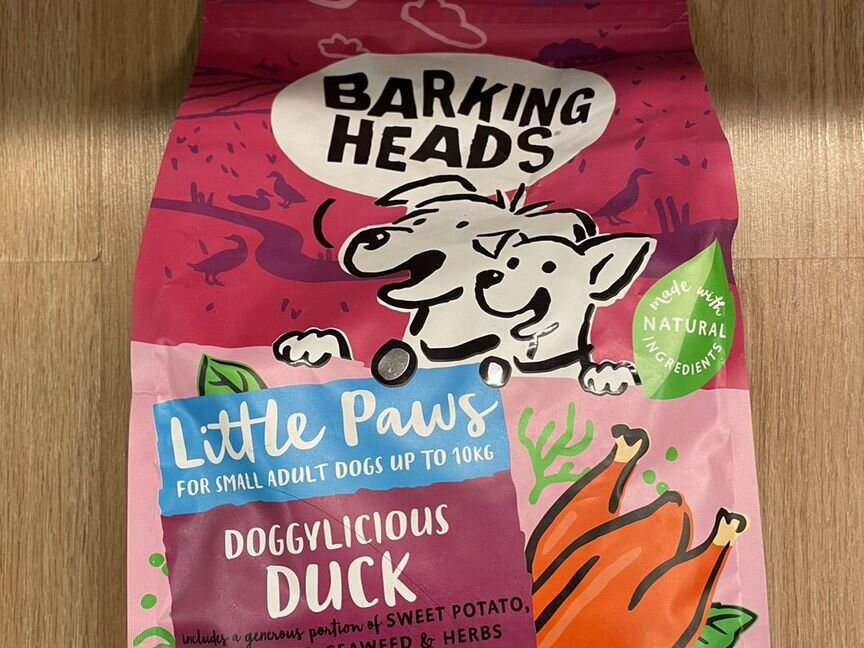 Корм barking heads для собак 2 кг