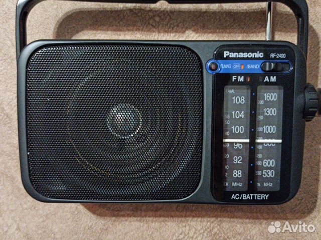 Радиоприемник Panasonic RF-2400 купить в Москве | Электроника | Авито