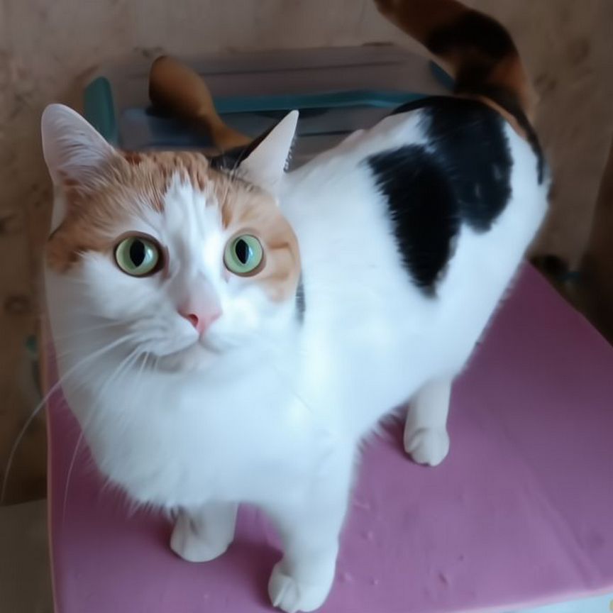 Взрослая кошка в добрые руки