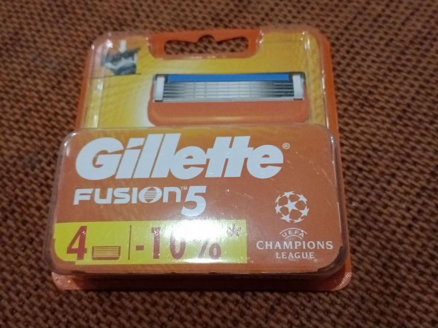 Фч4. Gillette fusion 5 4шт