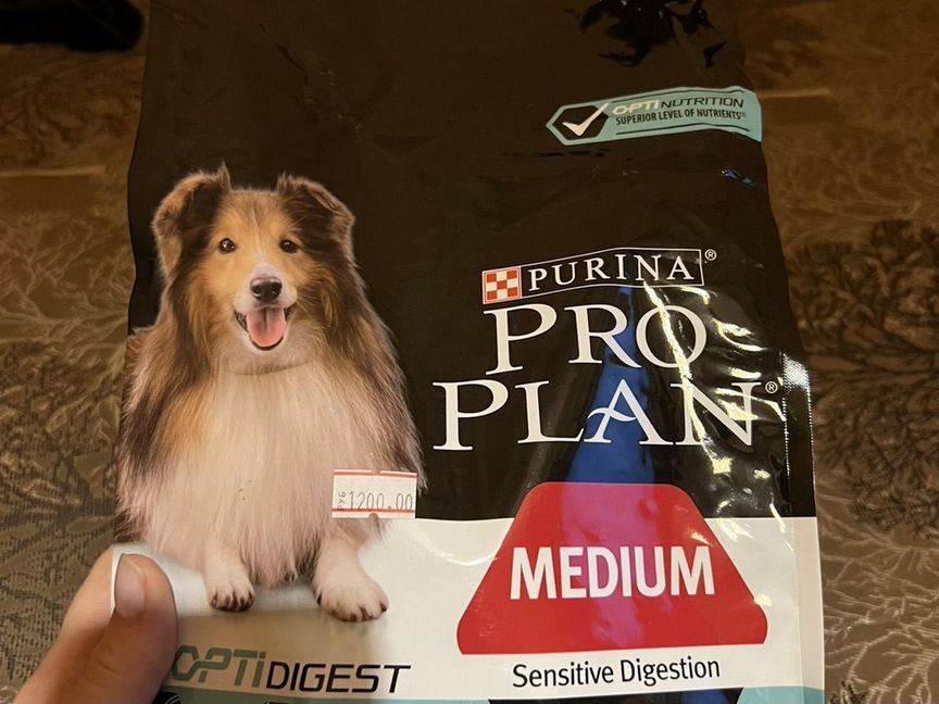 Корм собачий про план pro plan medium