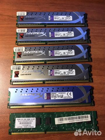 Оперативная память ddr3 2 gb купить в Москве | Электроника | Авито