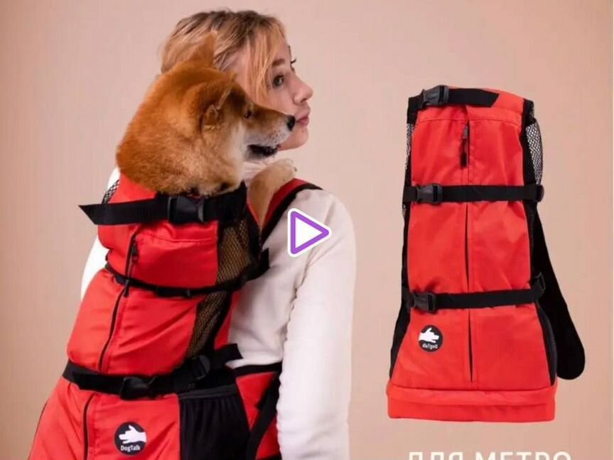 Рюкзак - переноска для собак